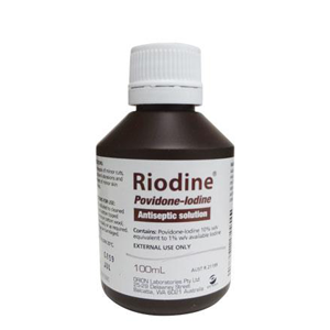 POVIDONE-IODINE RIODINE 100ML – Ahuriri Pharmacy Napier | New Zealand